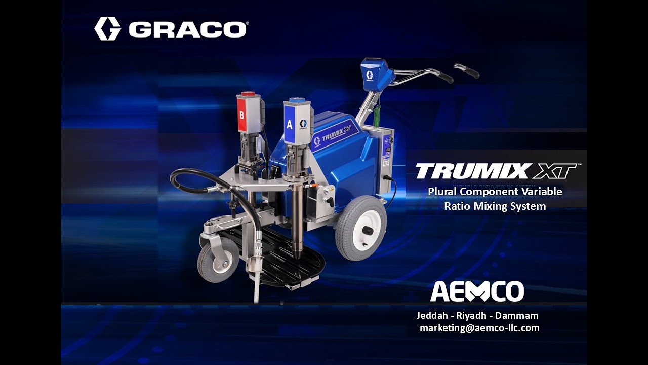 GRACO TruMix XT - Plural Component Variable Ratio Mixing System for ...