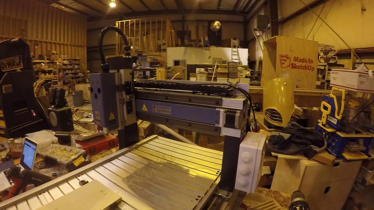 Oliver CNC half way there - YouTube