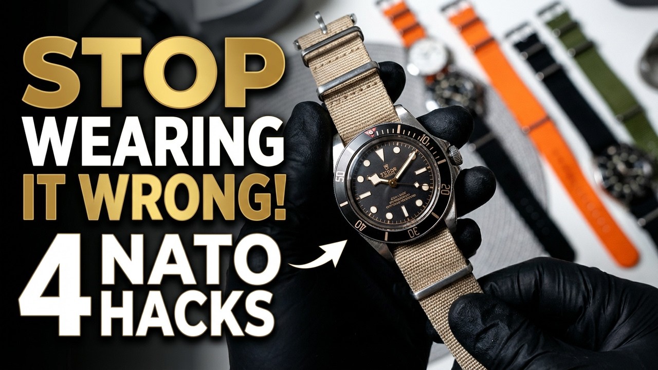 NATO Strap Guide: How to Style Your Watch in 4 Ways - YouTube