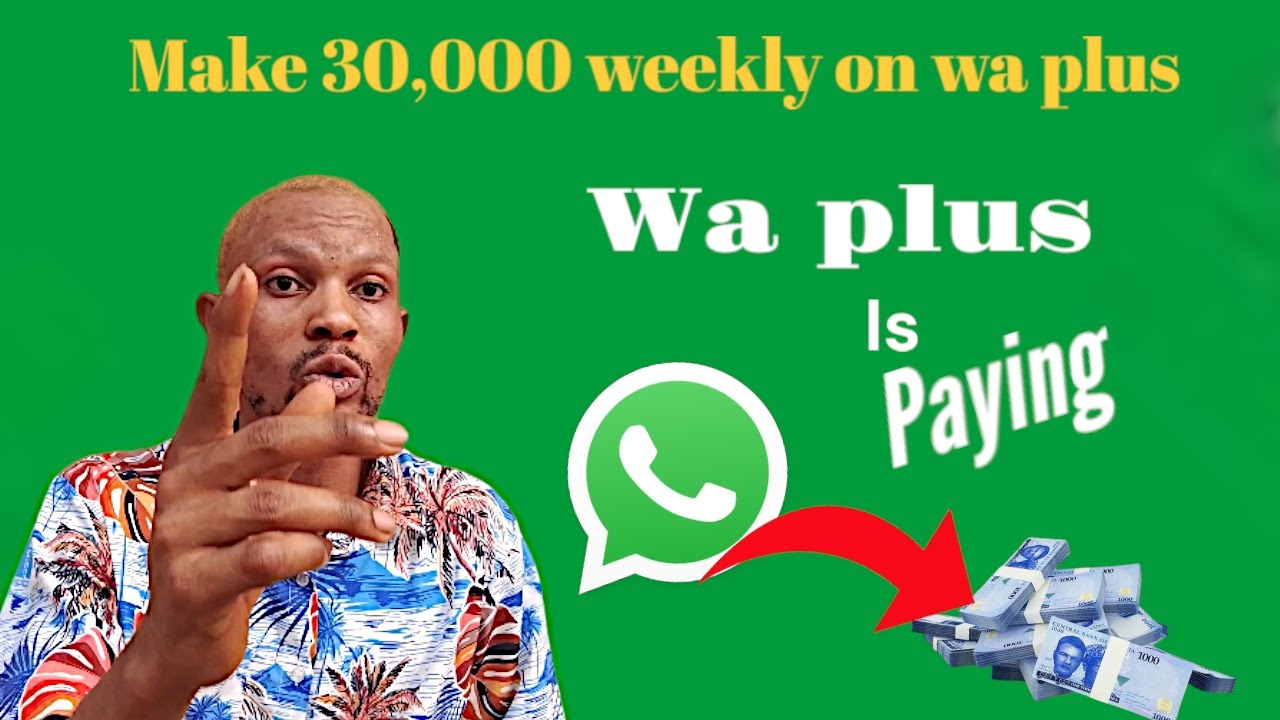 how to register on wa plus and make 30k weekly in 2025, fastest way ...