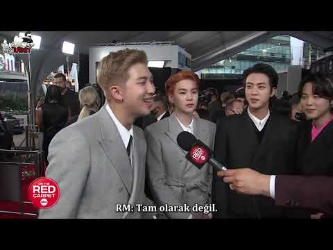 BTS shares message for BTS Army at the 2021 AMAs (Türkçe Altyazılı)