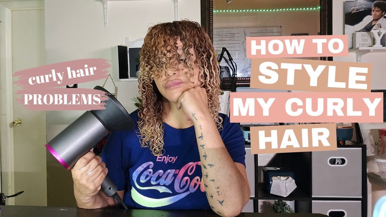 FULL TUTORIAL - HOW TO STYLE MY CURLY HAIR WITH COMPLETE PRODUCTS AND ...