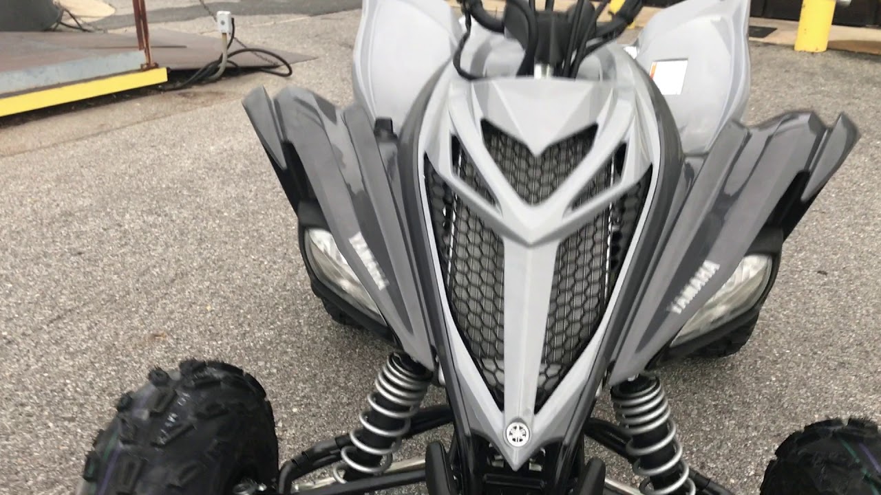2018 yamaha Raptor 700 Graphite - YouTube