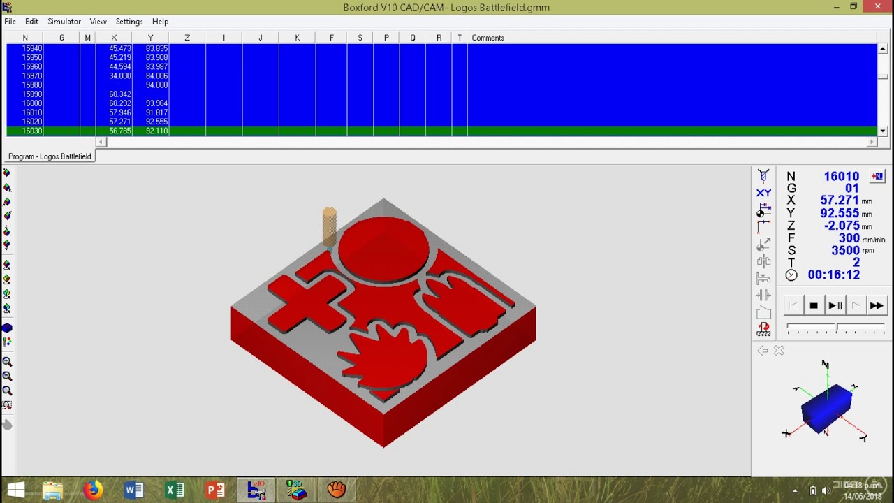 PROCESO DE DISEÑO Y MAQUILADO PARA FRESA CNC BOXFORD DESDE SOLIDWORKS ...