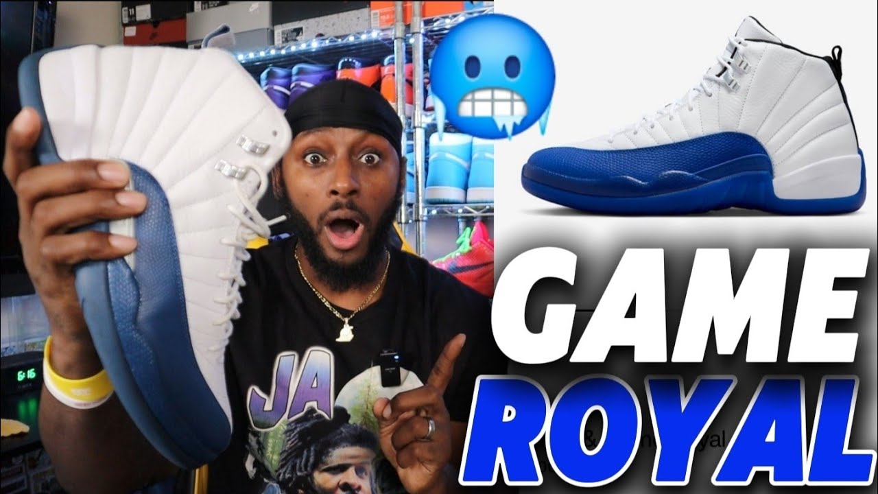 WHY We Not Talking Bout the Nike Air Jordan 12 White & Game Royals ...