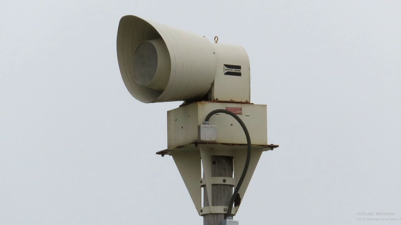 Sentry Defender Siren Test - Argos, IN - YouTube