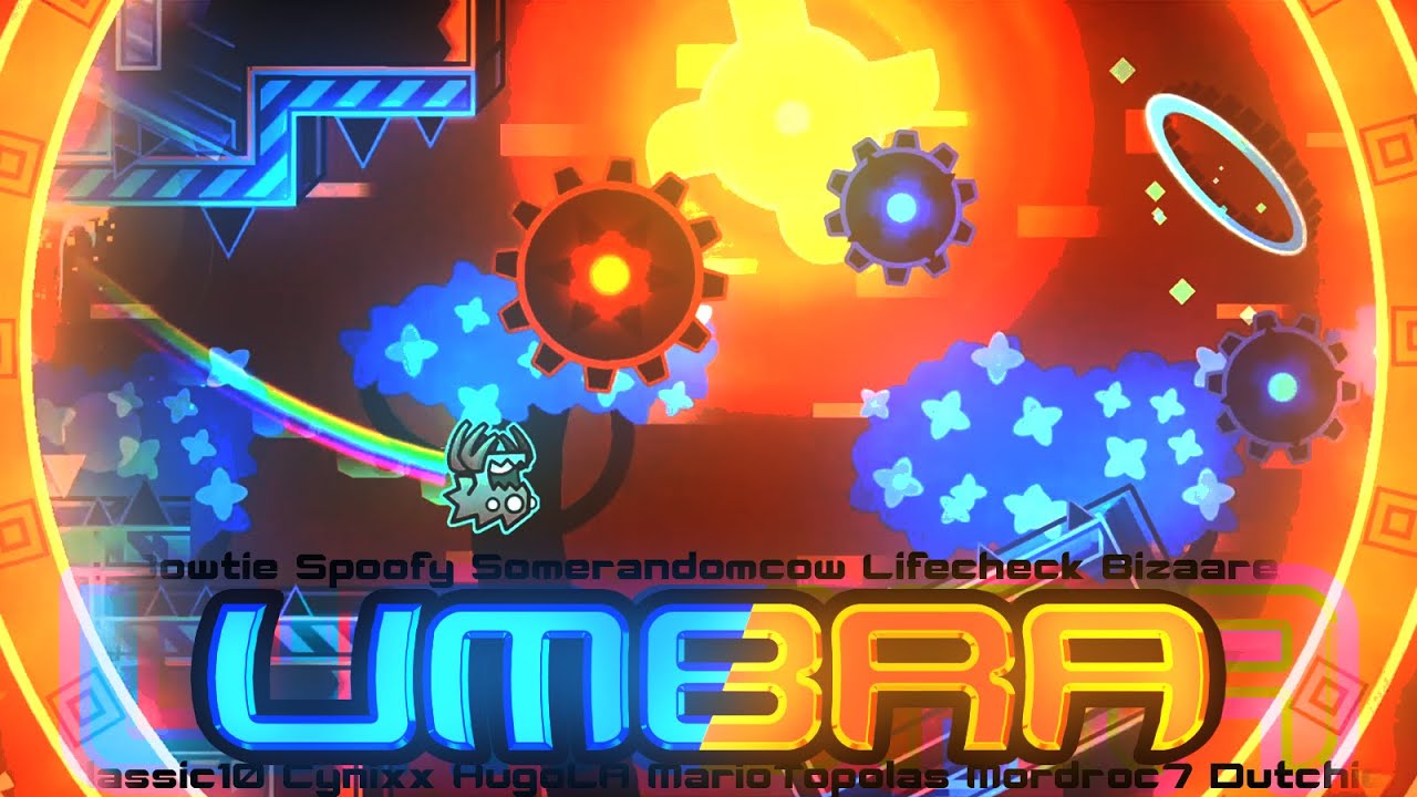 "UMBRA" 100% [Demon] by BowtieGD and more | Geometry Dash - YouTube