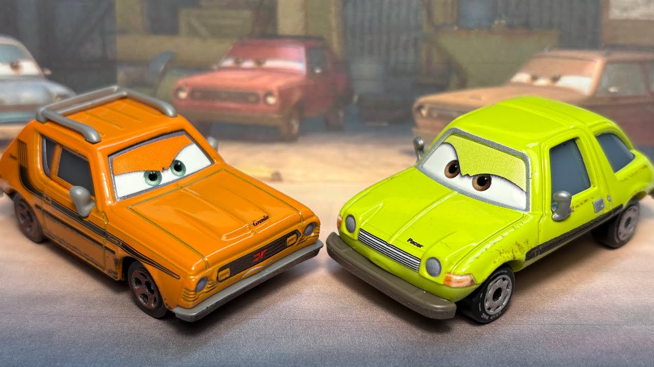 Mattel Disney•Pixar Cars 2 Grem & Acer Die-Cast Reviews - YouTube