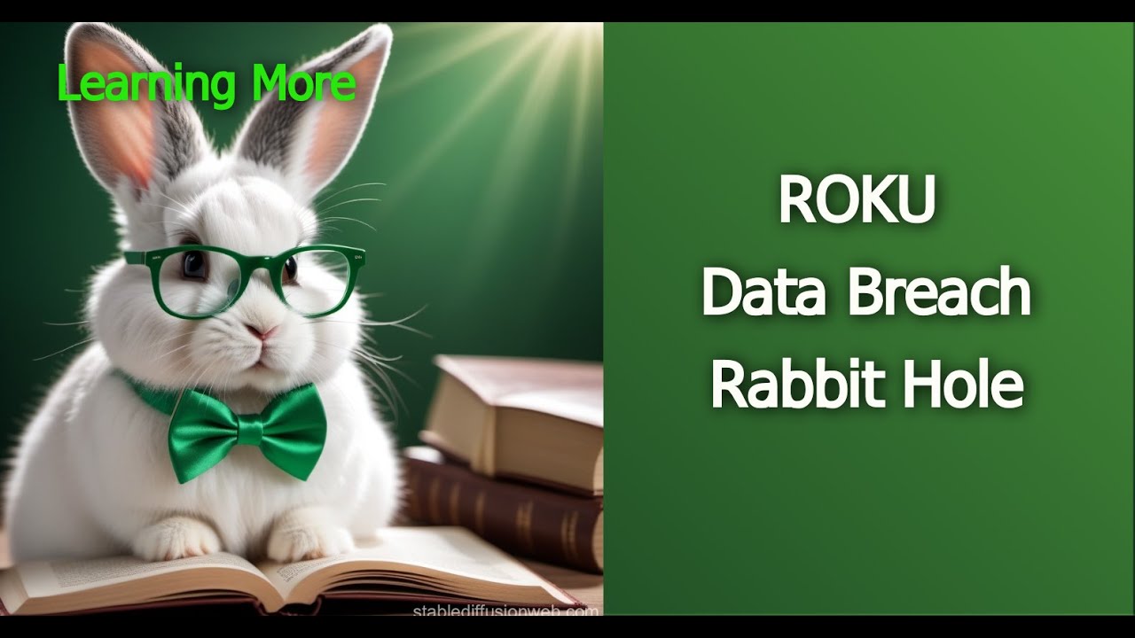 ROKU Data Breach Rabbit Hole -- Warning this is the FIRST Breach, not ...