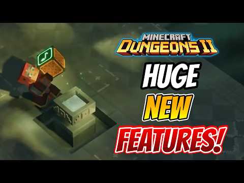 Minecraft Dungeons 2 Gamescom Demo Reveals HUGE New Features!