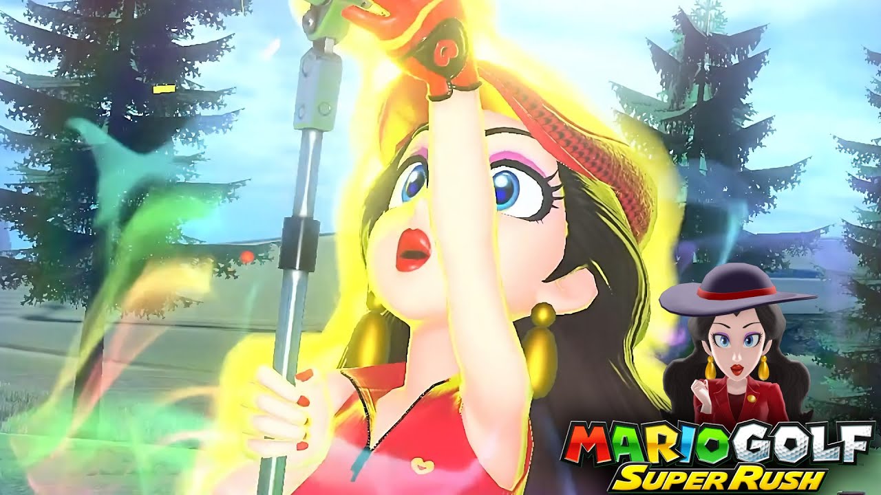Mario Golf Super Rush Pauline vs Daisy vs DK vs Koopa Troopa in Bonny ...