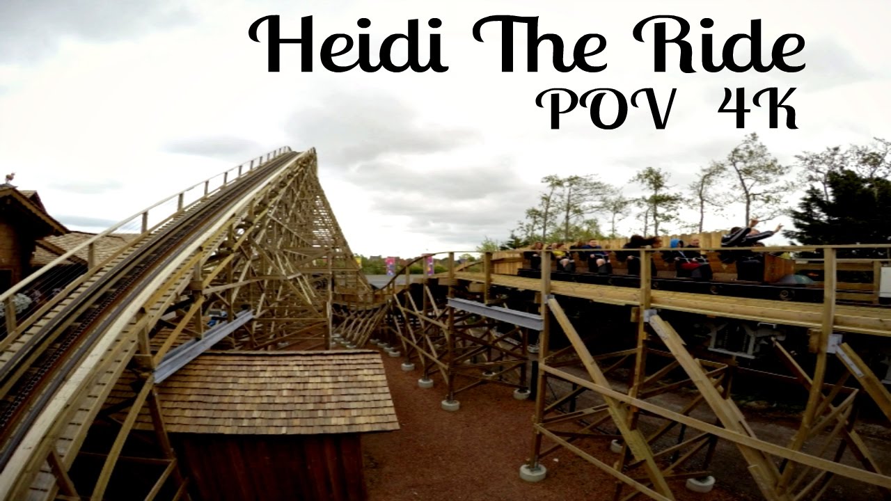 Heidi The Ride - POV - 4K | Awesome GCI Wooden Coaster! | GoPro Hero 5 ...
