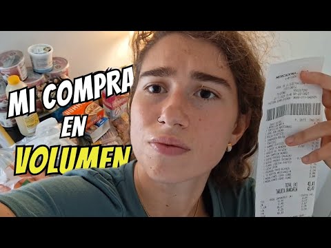 MI COMPRA EN VOLUMEN PARA GANAR MÚSCULO - YouTube
