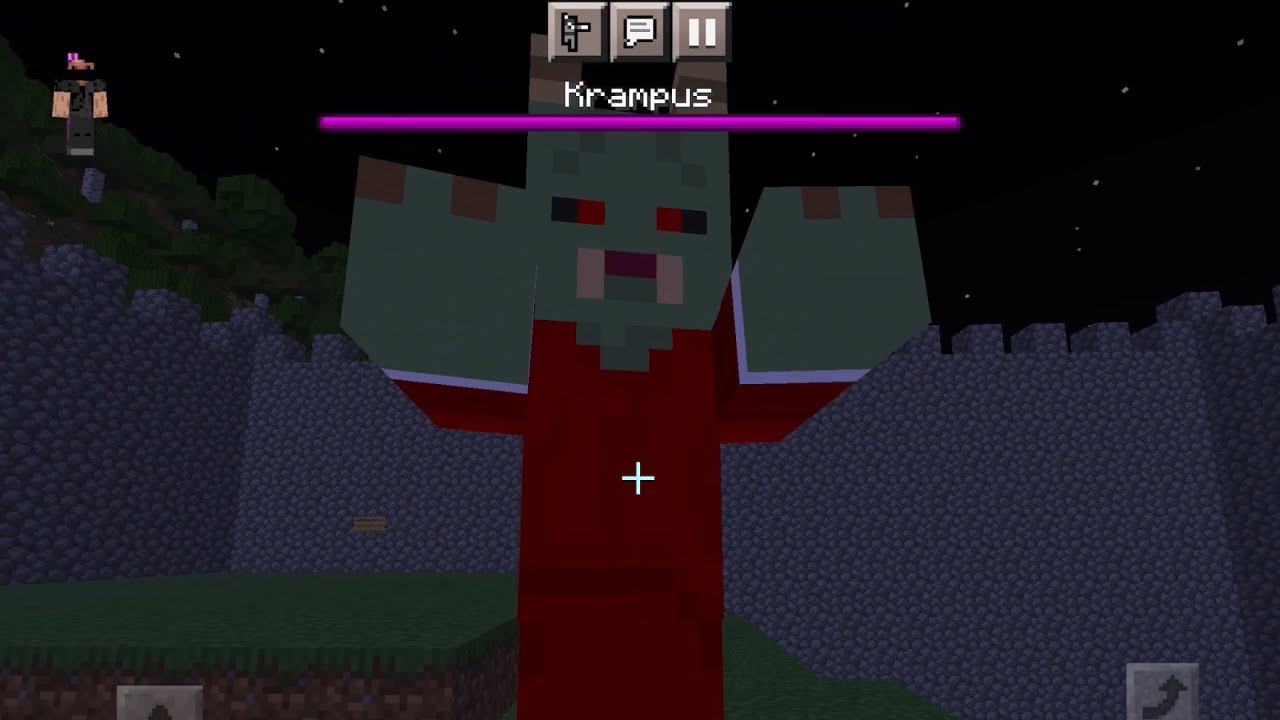 *CHRISTMAS SPECIAL* KRAMPUS VS THE DEFENCE CASTLE *Modded* | Minecraft ...