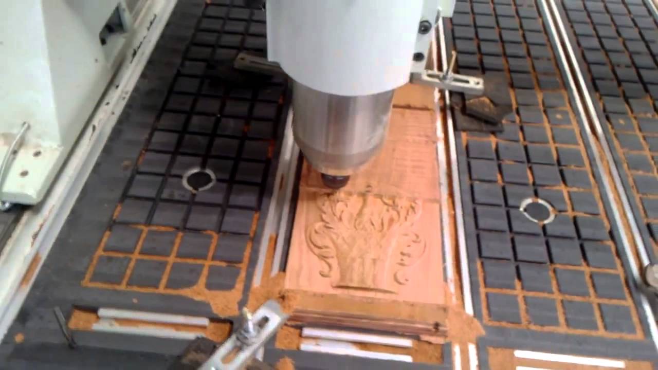 CNC Router, NC Studio Controller - YouTube
