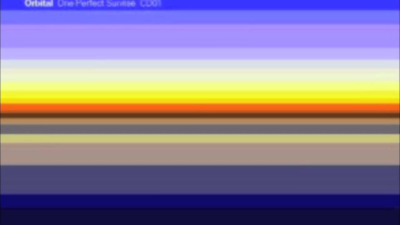 One Perfect Sunrise - Orbital (Original mix) - YouTube