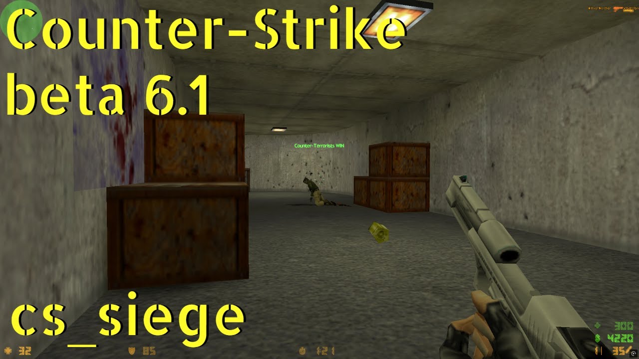 Counter-Strike beta 6.1 cs_siege online gameplay - March 2025 - YouTube