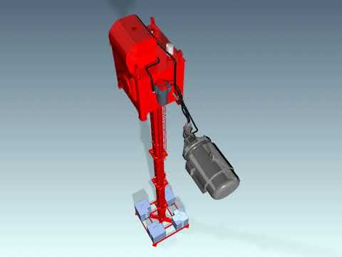 SANY Placing Boom-Installation - YouTube