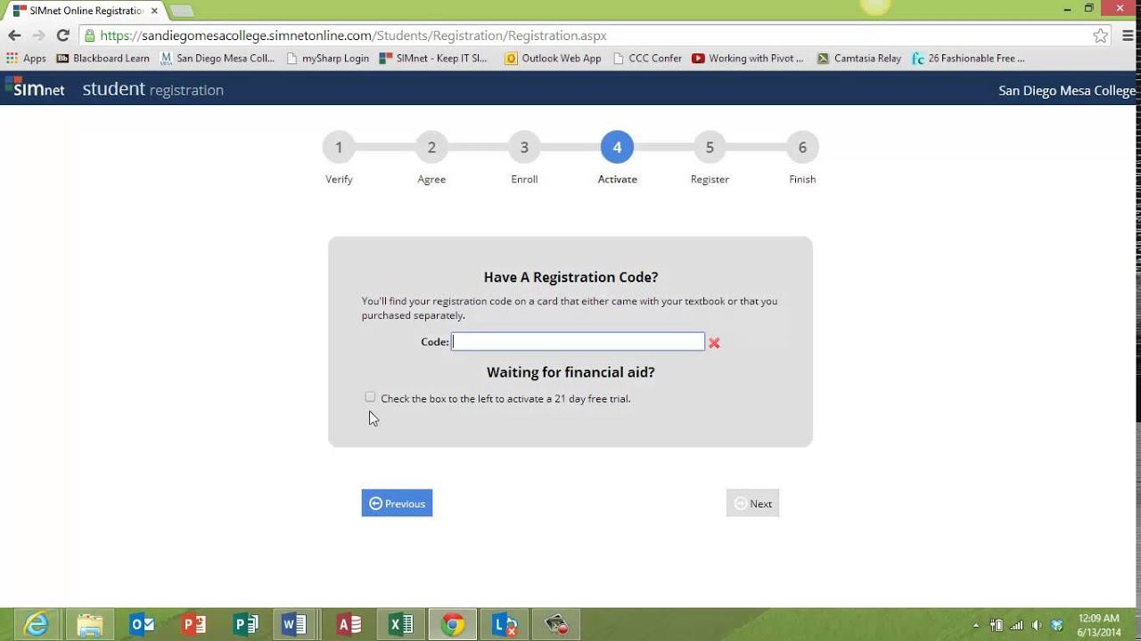 Creating a SIMnet account - YouTube