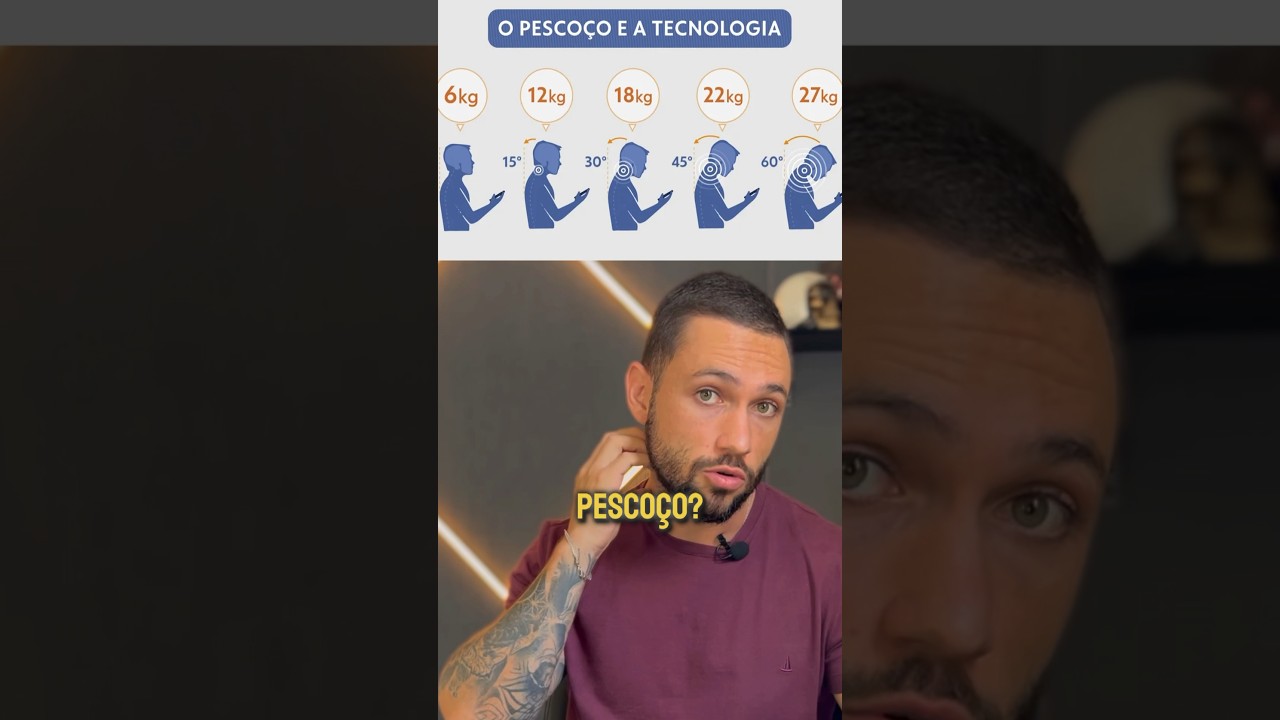 Dor cervical e postura durante o uso de celular. Entenda 🧠 - YouTube