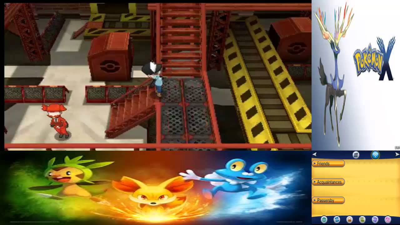 Lets Play Pokemon X part 21 the pokeball factory! - YouTube