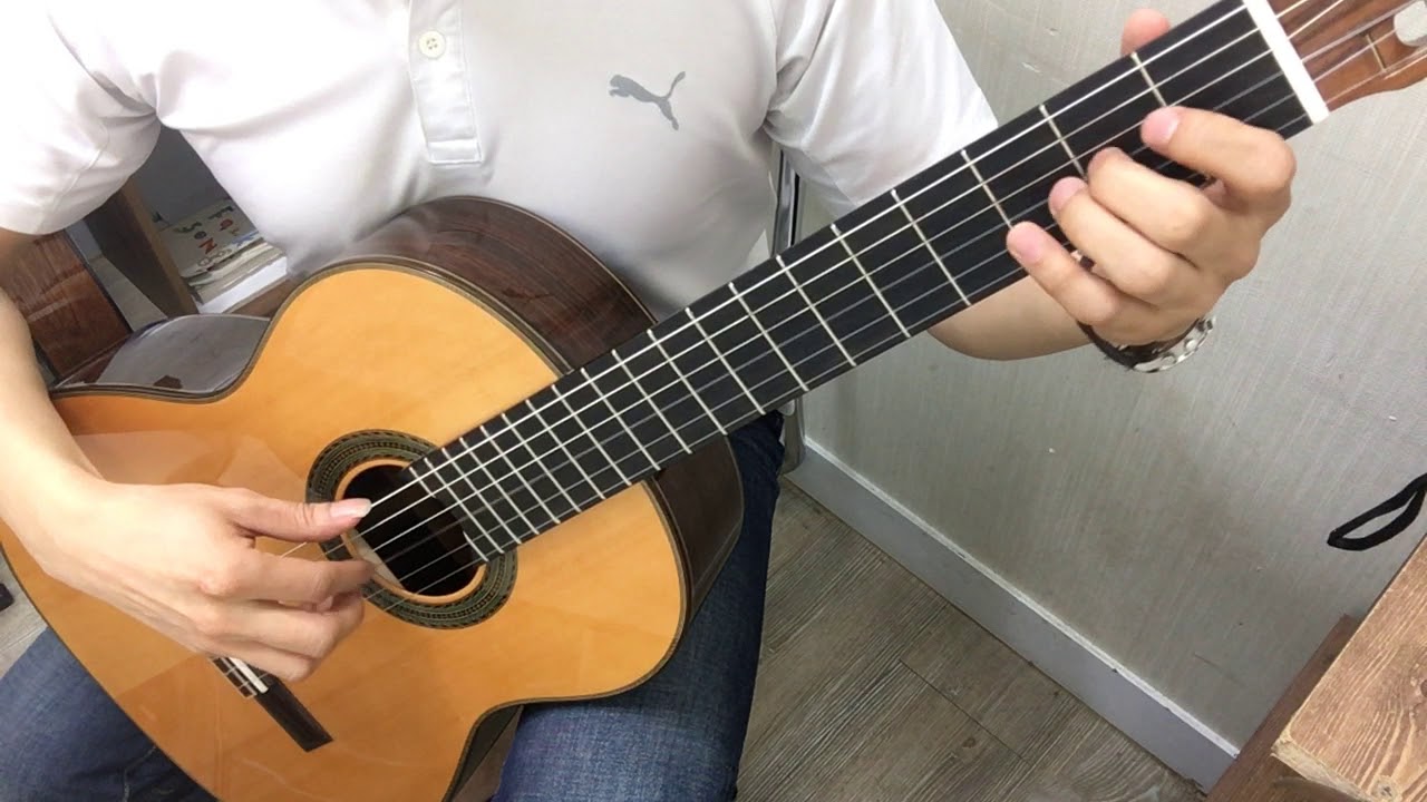 카르카시 제 2부 다장조 No.5 레슨 (Carcassi Classical Guitar Lesson - C Major ...