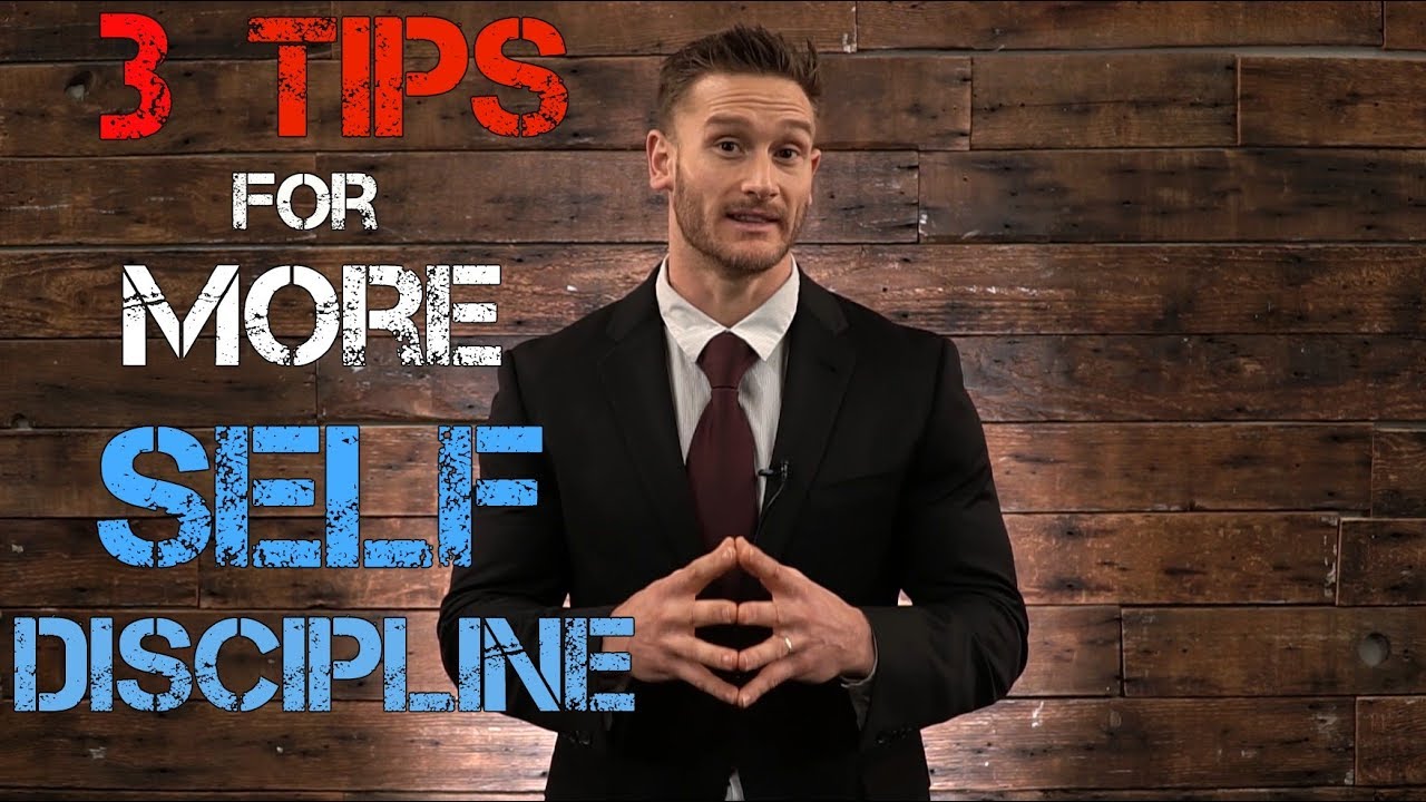 Improve Your Self Discipline with 3 Psychology Tips - YouTube