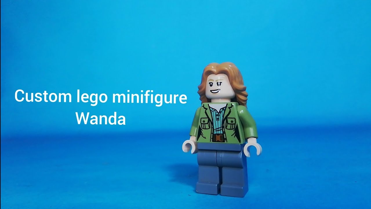 lego marvel Wanda minifigure - YouTube