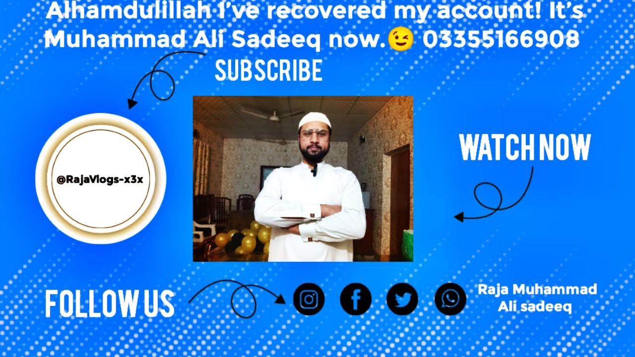 Alhamdulillah! Muhammad Ali Sadeeq is Back 🎉 - YouTube