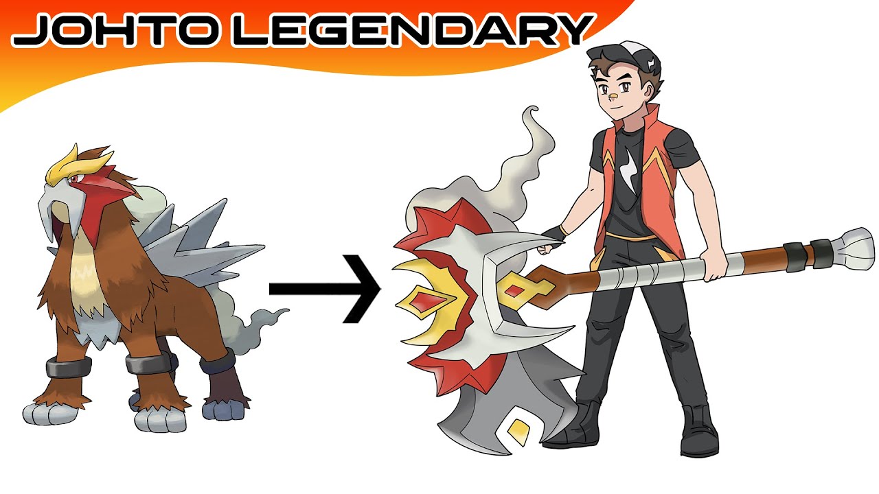 All Gen 2 Johto Legendary Pokémon as Weapons | Max S Animation - YouTube