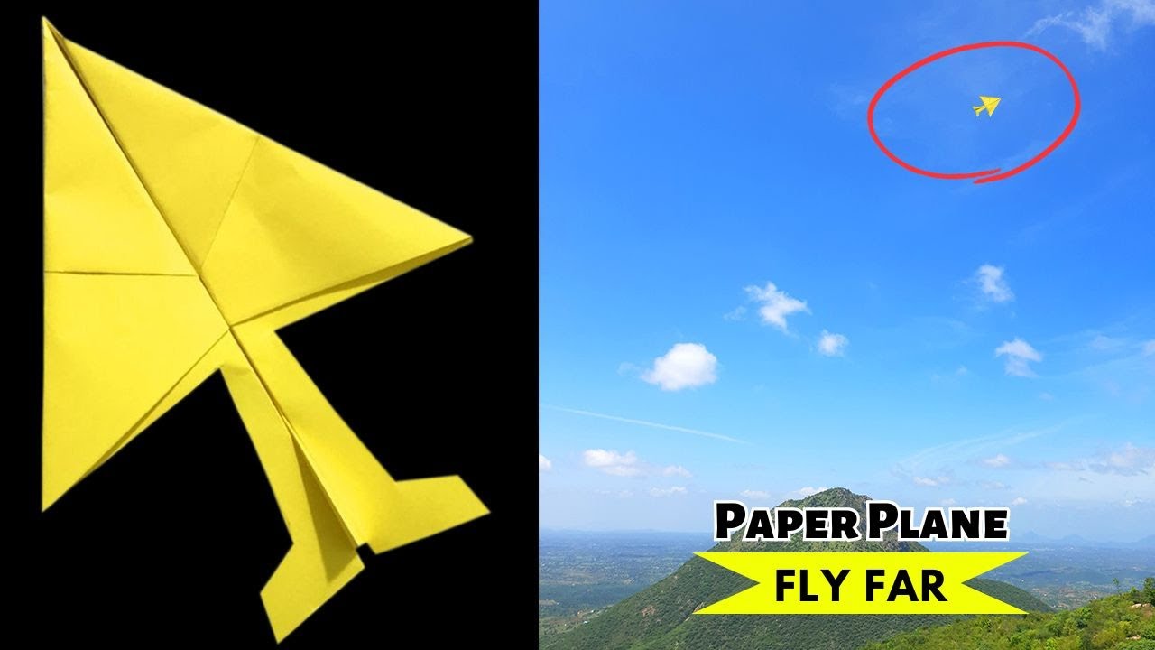 Origami Paper Airplane Launcher at Georgia Townley blog