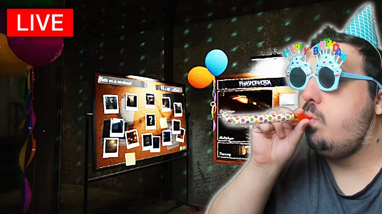 5 YEAR ANNIVERSARY! - New Phasmo Badge!! | Phasmophobia LIVE! - YouTube