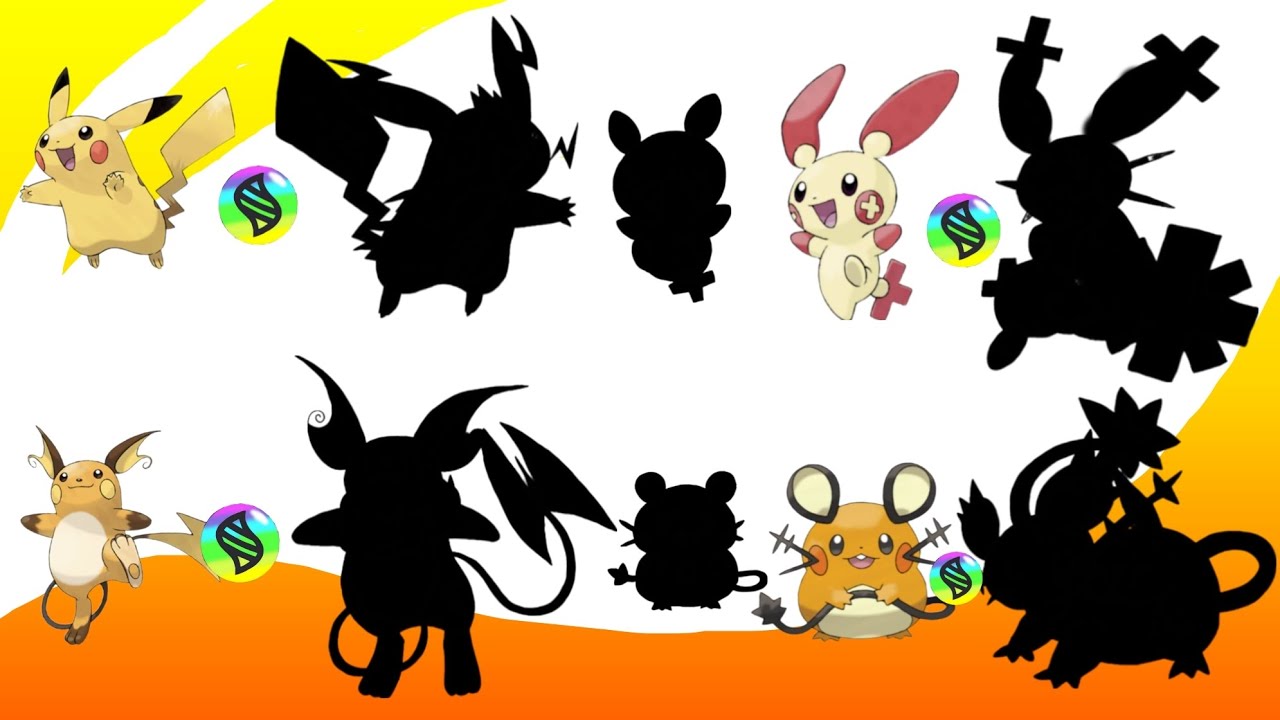 What if Pikachu Species Pokemon had full Evolution & Mega Evolution ...