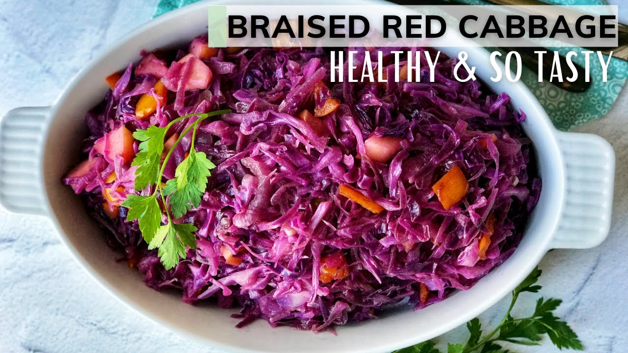 Healthy Braised Red Cabbage (The only Cabbage Recipe You Need) BEST ...
