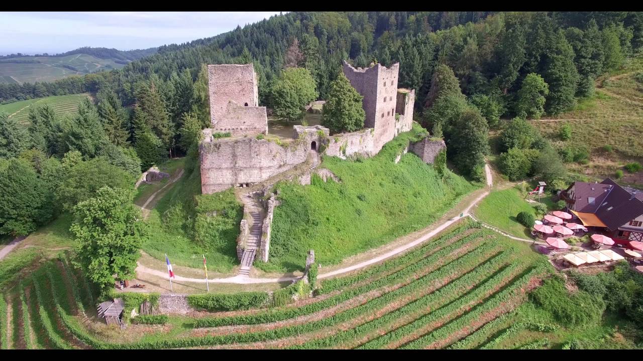 Oberkirch im Schwarzwald - Burg Schauenburg - YouTube