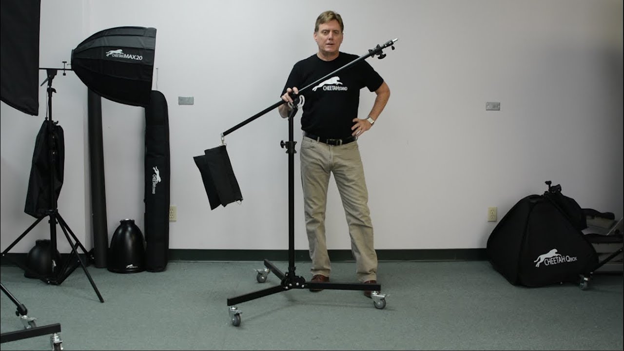 CheetahStand Rolling Boom - YouTube
