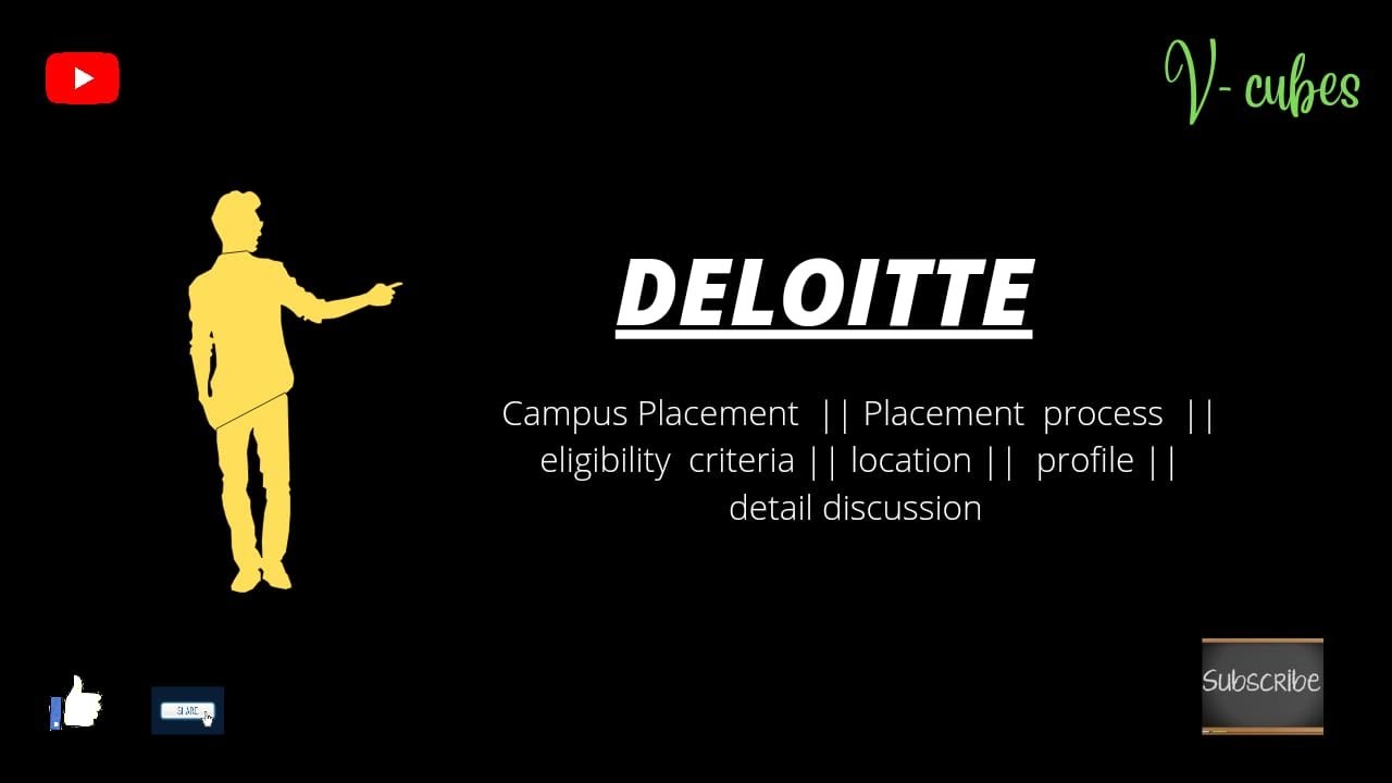Deloitte || Placement Process || Details Discussion || Vcubes Vision - YouTube