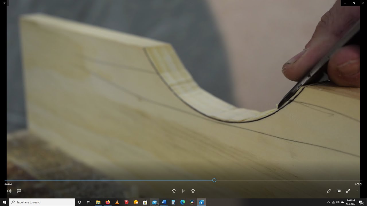How to Hand Cut an Arch in Wood (stop cut technique)(unplugged ...
