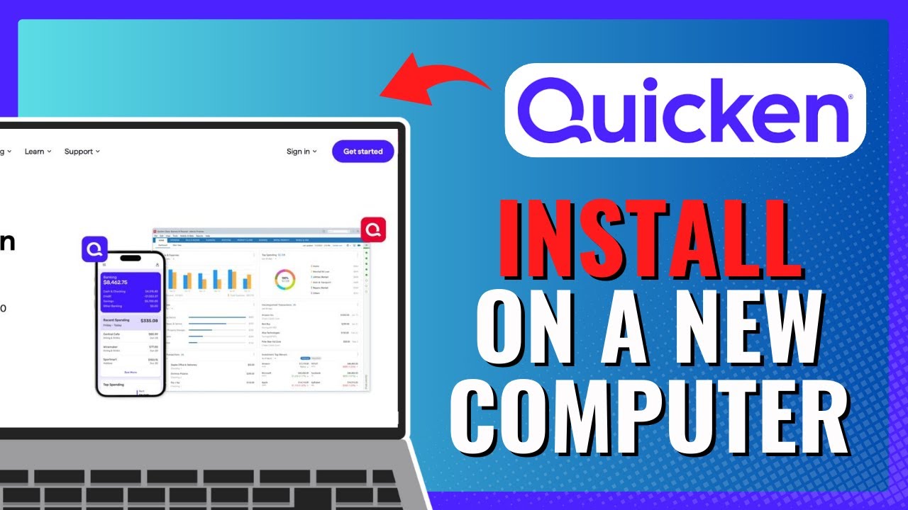 How to Install Quicken on a New Computer 2024! - YouTube