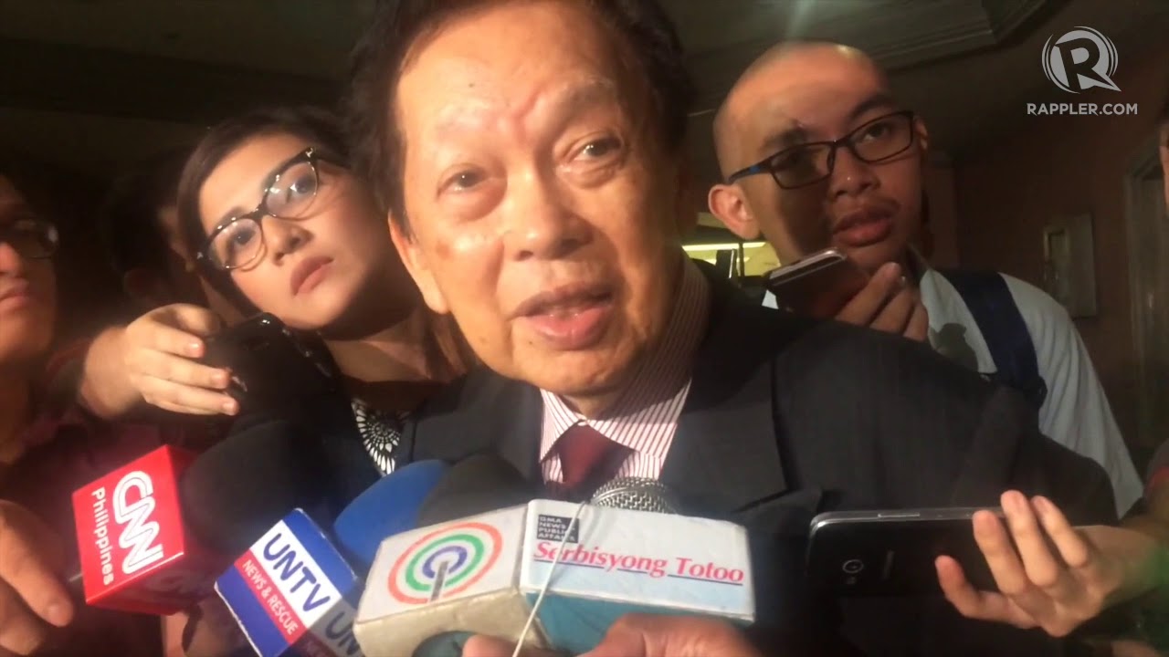 Bong Revilla moves for outright dismissal of plunder case - YouTube