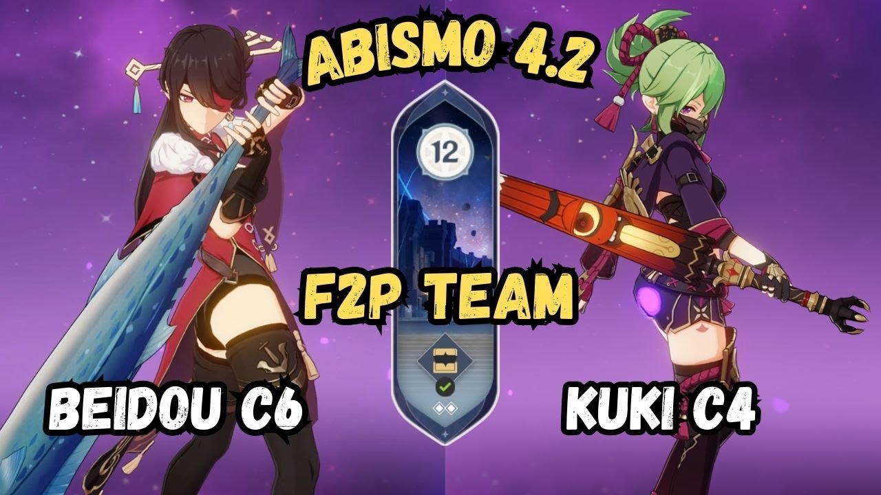 ⭐ ABISMO 4.2/F2P TEAM⭐ BEIDOU C6/KUKI C4⭐ GENSHIN IMPACT - YouTube