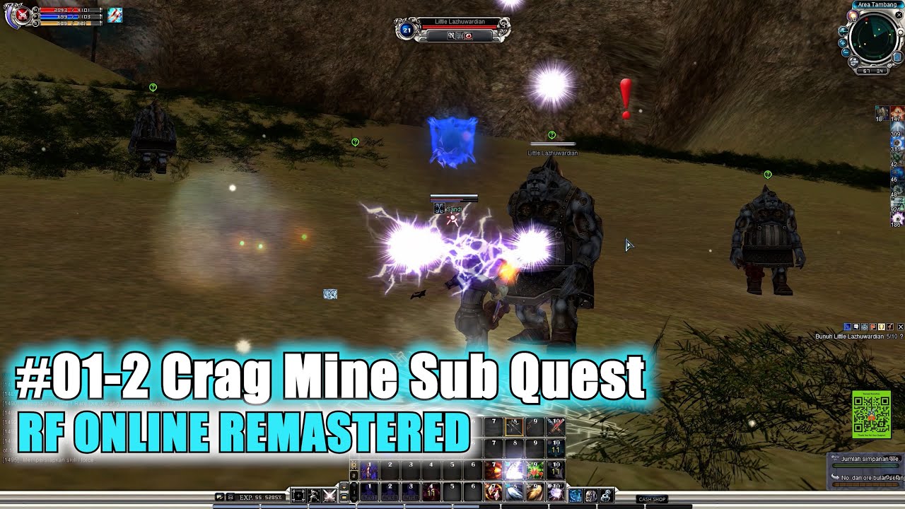 RF Online Remastered Crag Mine Sub Quest Server Cosmic (4K 60FPS) # ...