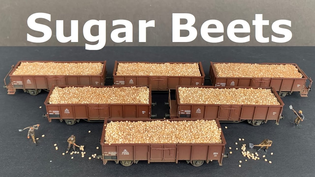 Train Loads of Sugar Beets - Made from Scratch - YouTube