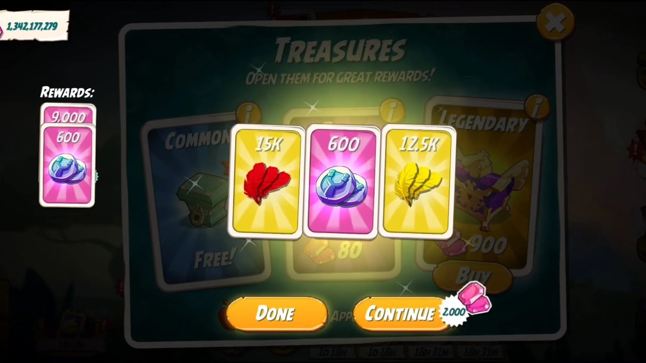 angry birds 2 legendary boxes super bird adventure gameplay walkthrough ...