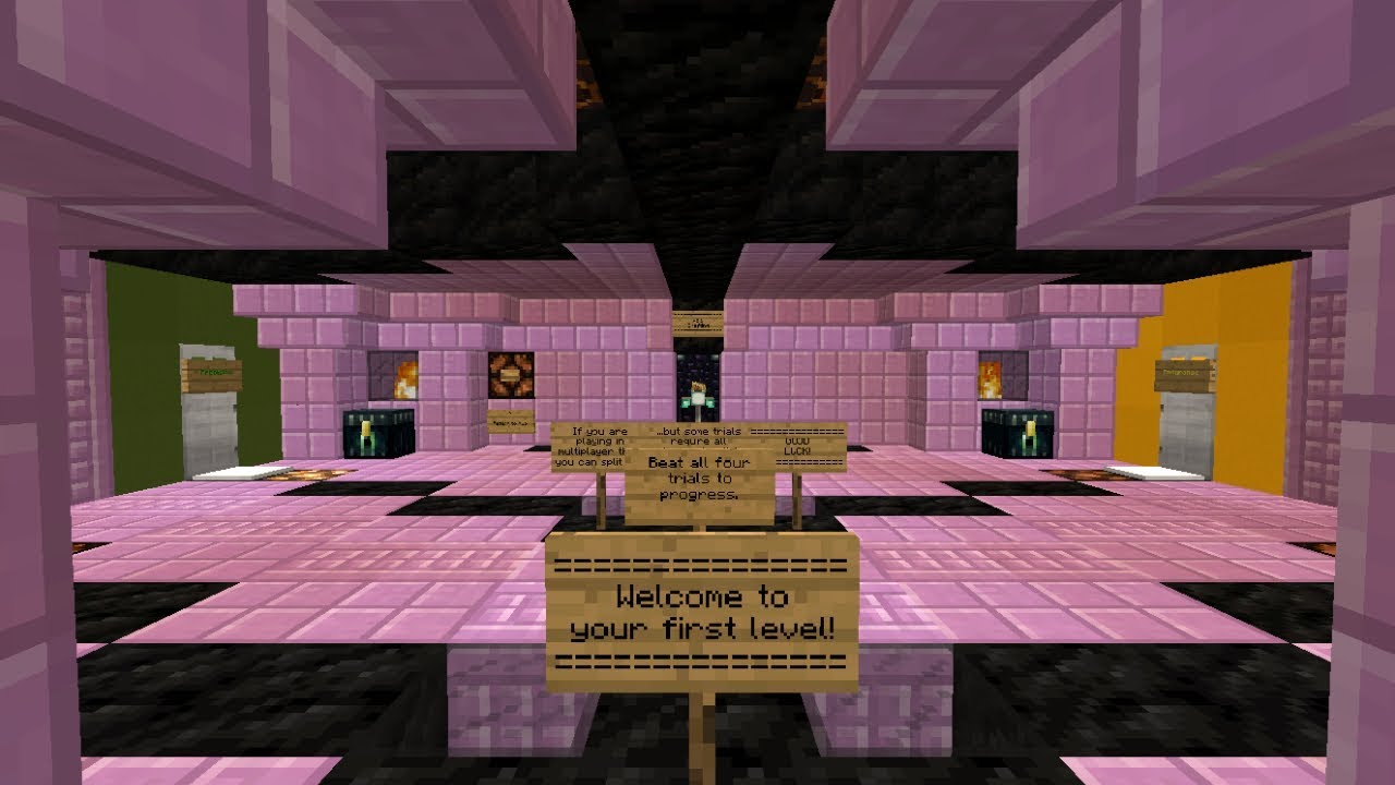 PRECISIÓN VOLADORA!! | The Void Matrix (MAPA Minecraft) - [by EXPLOSIVEFRIDGE] - YouTube