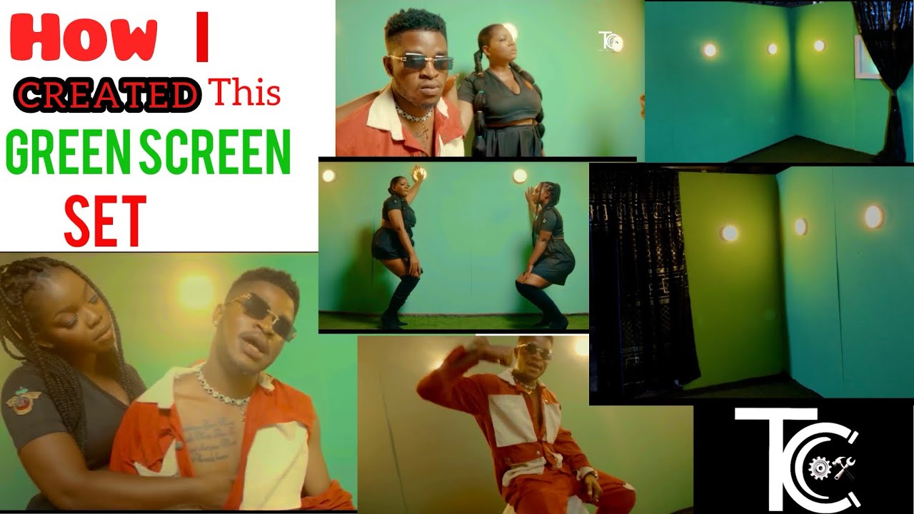 How I created GreenScreen Set.Relate by @ZadokJenfer #music #musicvideo ...
