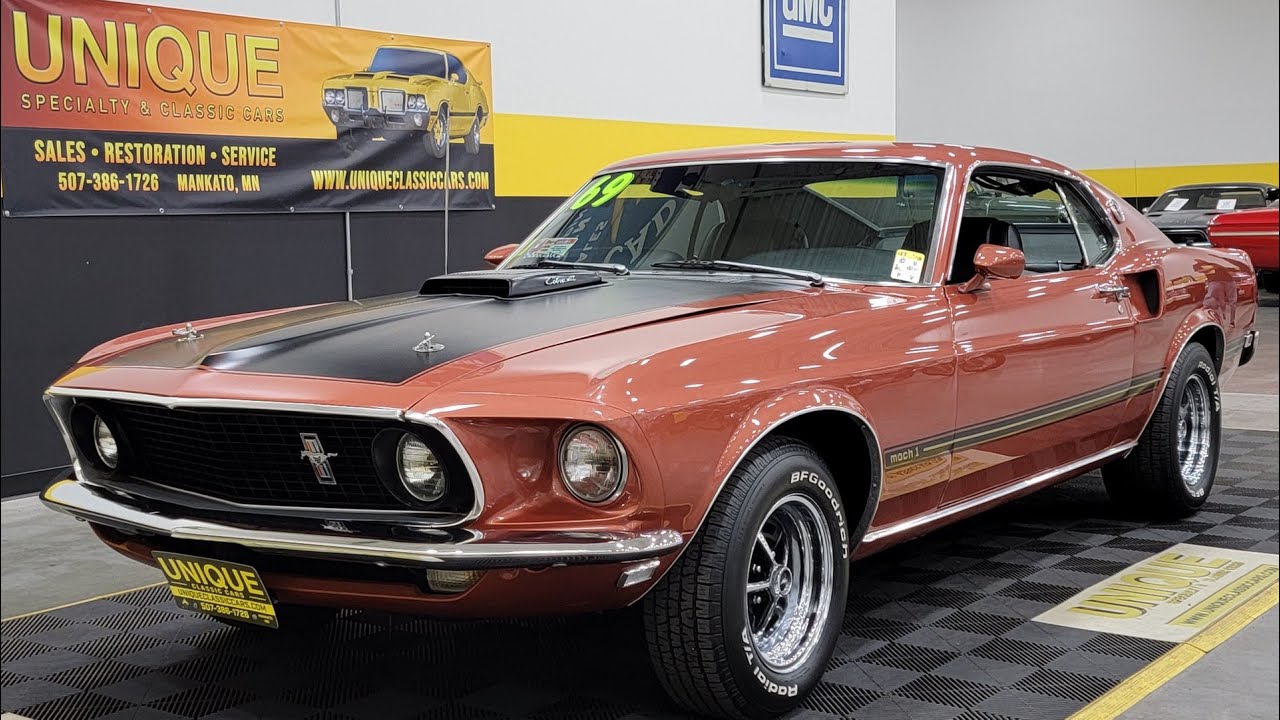 1969 Ford Mustang Mach 1 R-Code | For Sale - YouTube