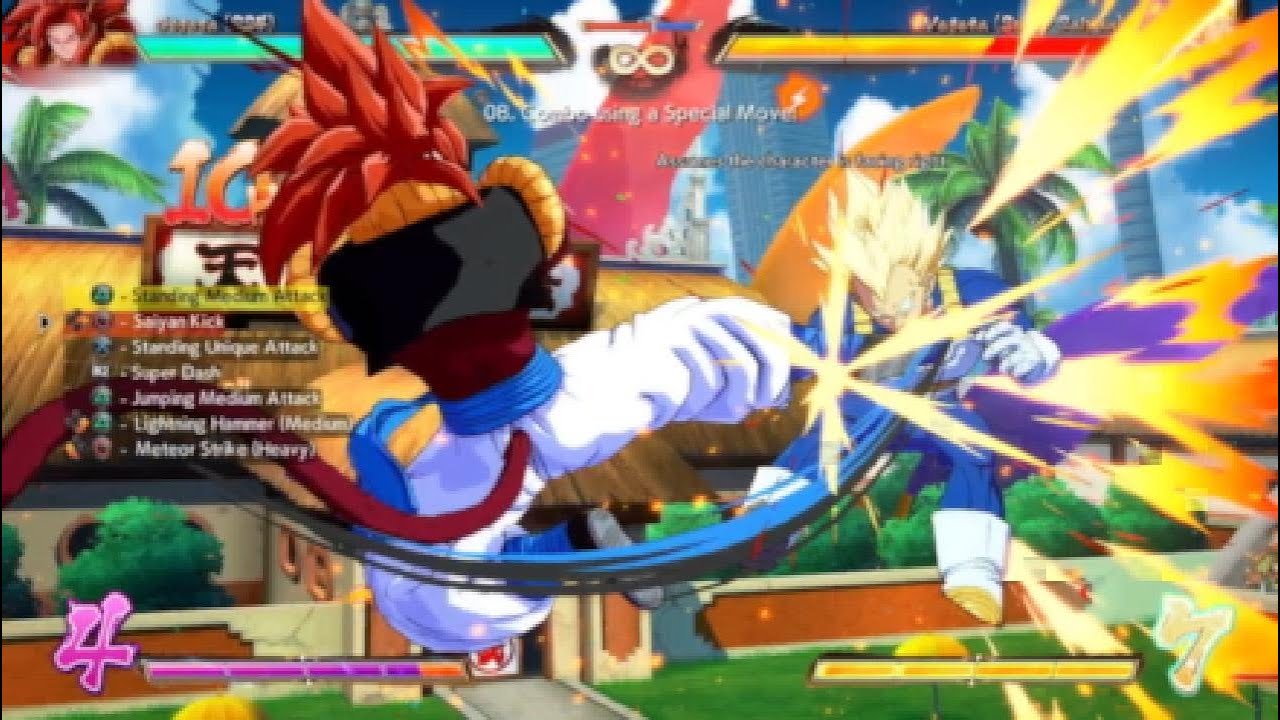 easy and simple T.O.D combo for ss4 gogeta in dragon ball fighterz ...