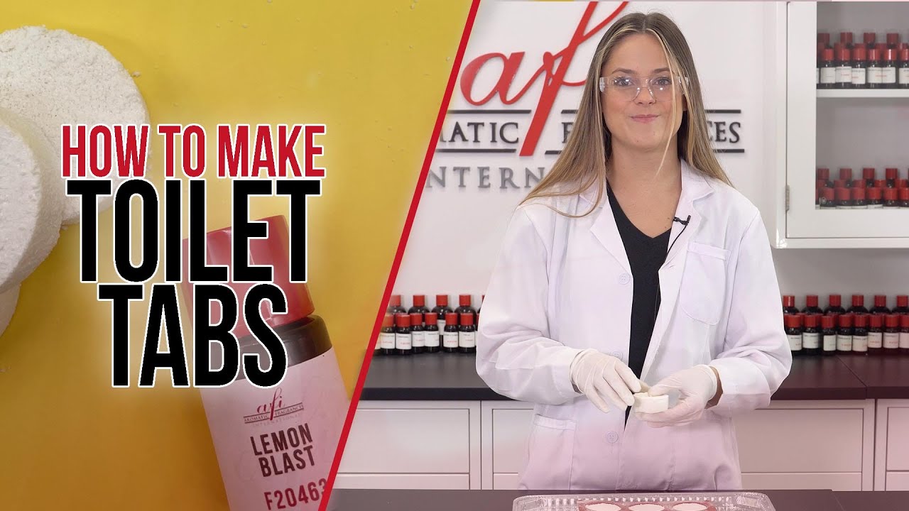 How To Make Your Own Toilet Tabs - YouTube