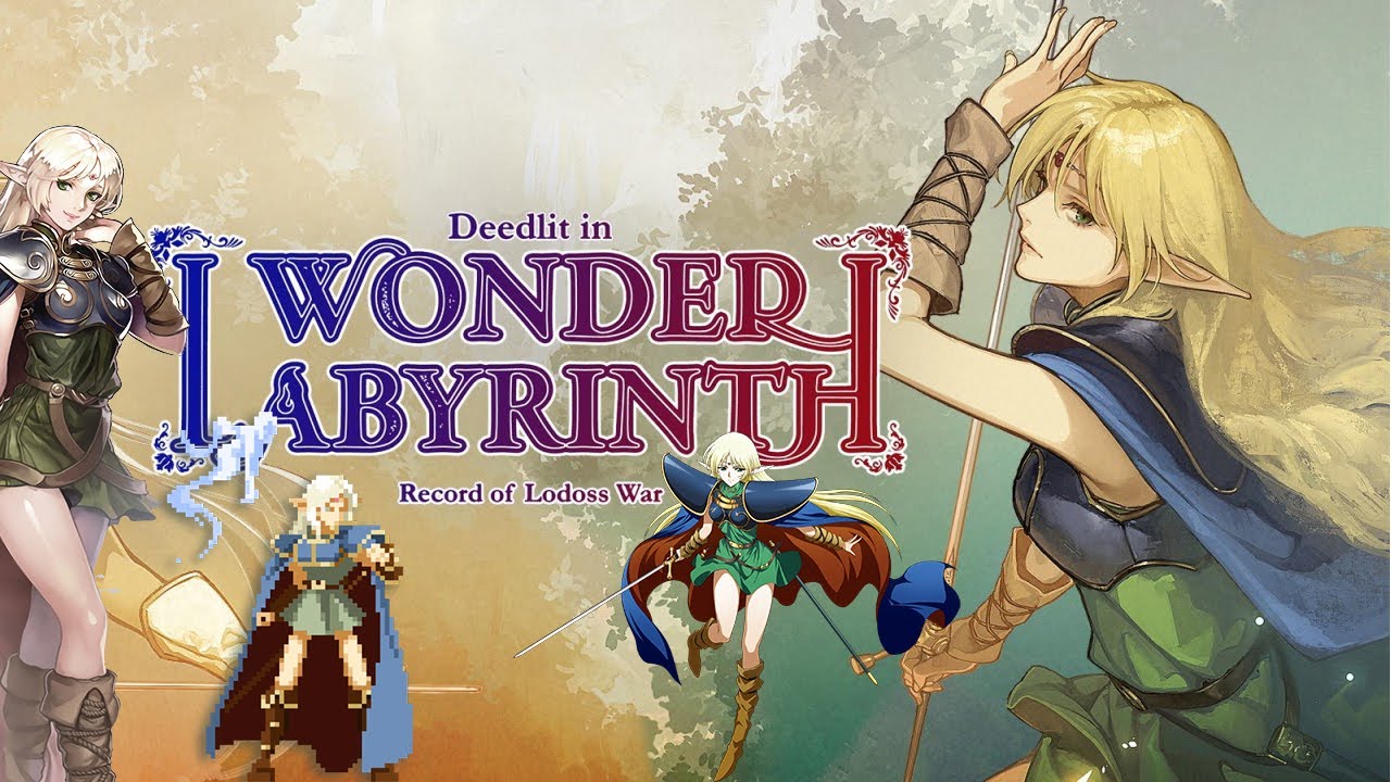 Record of Lodoss War Deedlit in Wonder Labyrinth - gameplay - game ...